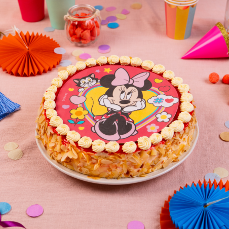 Gâteau Enfants - Moka Minnie - Pâtisserie La Romainville
